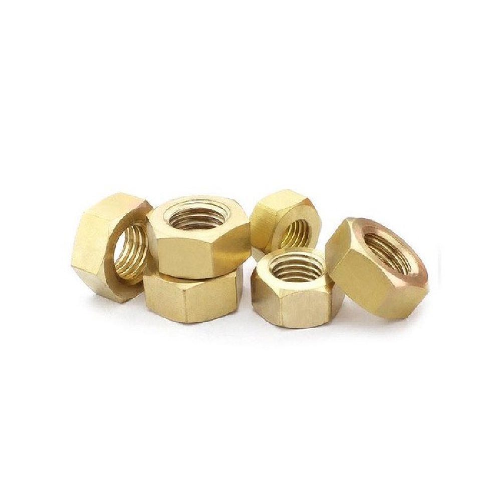 M4 Hex Nut Brass - from ₹50