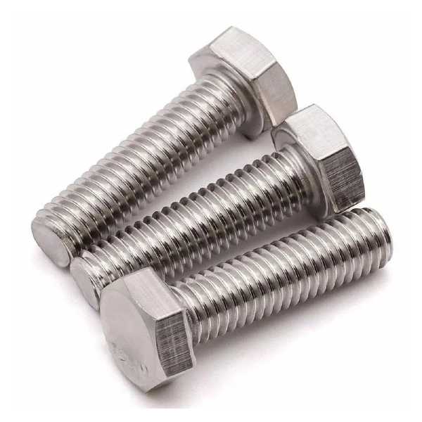 M5 x 10mm Stainless Steel Hex Bolt - from ₹35