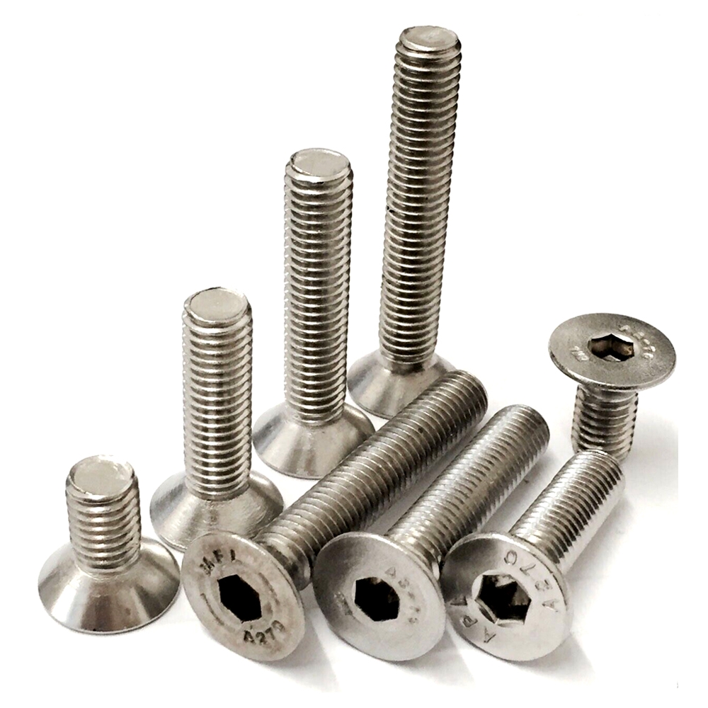 M6 SS Allen Countersunk Socket Head